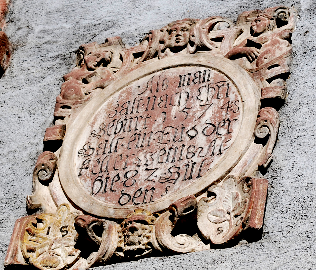 Le cartouche de 1574 - Les Couloirs du Temps